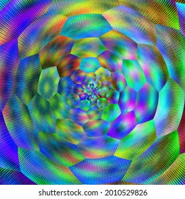 Background Design Concept Small Small Hexagon Stock Illustration ...