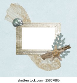Blue Page Border Stock Illustration 26693716 | Shutterstock