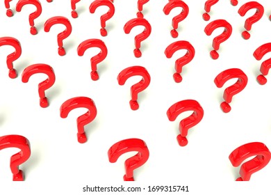 Contours Persons Ear Plenty Question Marks Stock Vector (Royalty Free ...