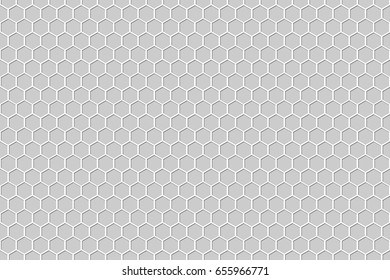 Background Image Gray Honeycomb Pattern Your Stock Illustration 655966771 | Shutterstock