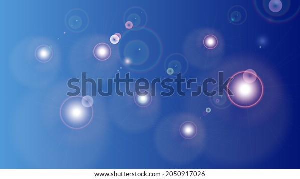 Background Light Particle Theme Stock Illustration 2050917026 ...