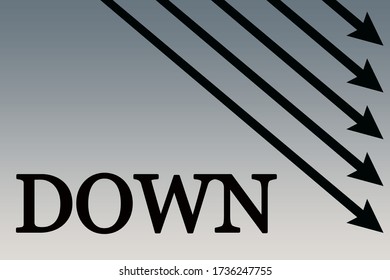 Background Material Down Logo Stock Illustration 1736247755 | Shutterstock