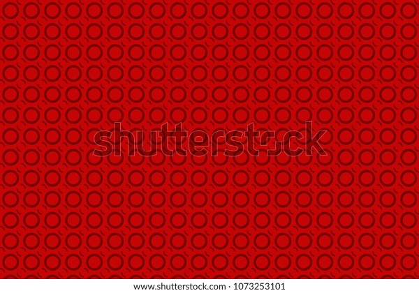 Background Pattern Red Circular Pattern Ideal Stock Illustration ...