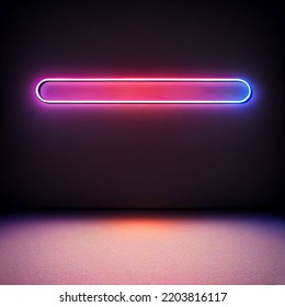 Background Put Text Box That Neon Stock Illustration 2203816117 ...
