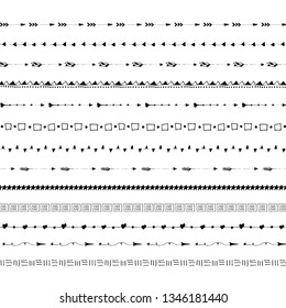Background Scrapbooking Patterns Line Arrow Borders Stock Illustration ...