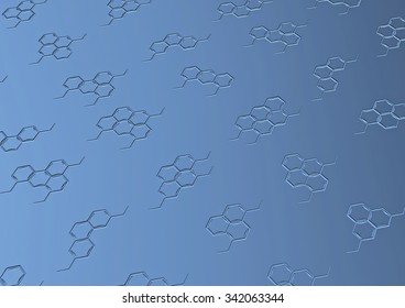 Background Structural Chemical Formulas Concept Chemical Stock ...