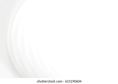Background White Gray Round Design Stock Illustration 615190604 ...