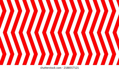 Background Zig Zag Red White Template Stock Illustration 2188557121 ...