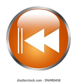Backward Button Isolated Stock Illustration 1343560841 | Shutterstock