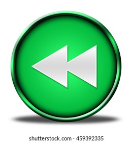 Backward Navigation Buttonvector Illustration Stock Vector (Royalty ...