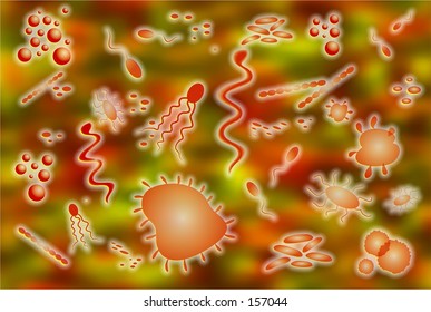 Bacteria Stock Illustration 157044 | Shutterstock