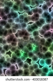 Bacterial Texture Cell Design Translucent Graphic Stock Illustration ...