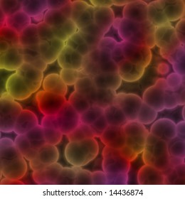 Bacterial Texture Cell Design Translucent Graphic Stock Illustration ...