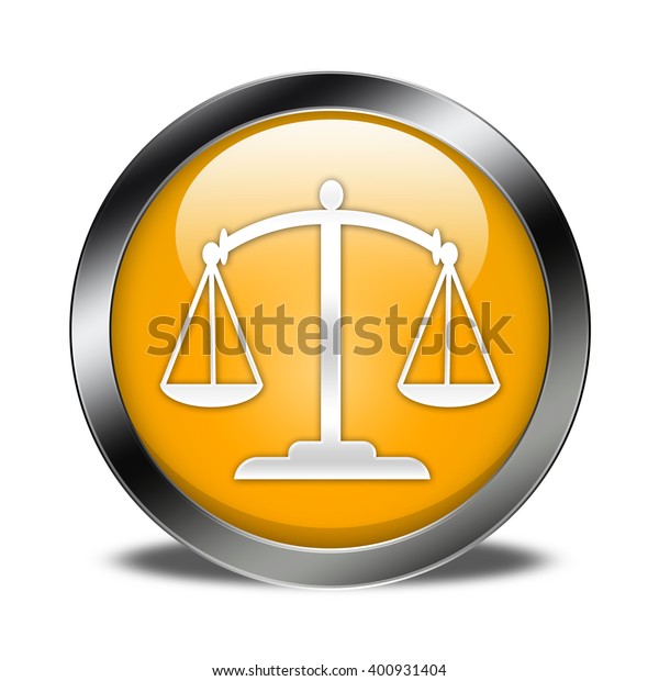Balance Button Isolated Stock Illustration 400931404
