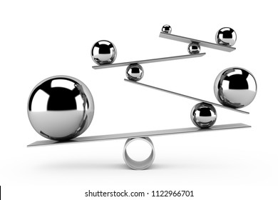 Balance Concept 3d Render Stock Illustration 1122966701 | Shutterstock