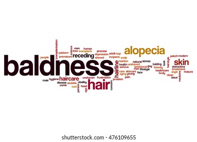 Baldness Word Cloud Concept Stock Illustration 476109655 | Shutterstock