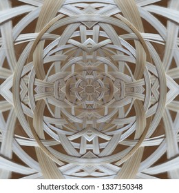 Bamboo Weave Pattern Texture Seamless Background Stock Illustration ...