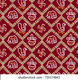 2,034 Bandhani design pattern Images, Stock Photos & Vectors | Shutterstock
