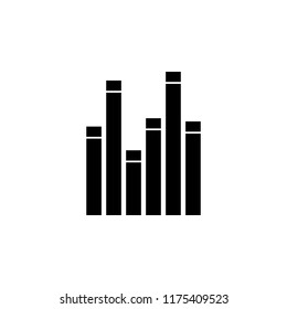 Bar Chart Icon Element Simple Icon Stock Illustration 1175409523 ...