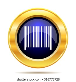 Barcode Icon Internet Button On White Stock Illustration 352253741 ...