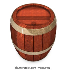Barrel Top View Stock Illustration 95852401 | Shutterstock