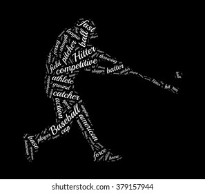 Baseball Word Cloud Baseball Typography 스톡 일러스트 379157944 | Shutterstock
