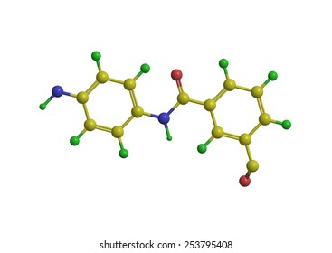 Basic Unit Polymer Kevlar Molecular Structure: ilustración de stock ...