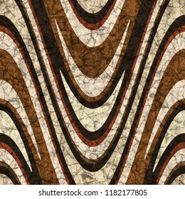 Batik Seamless Texture Ethnic Pattern Fabric Stock Illustration ...