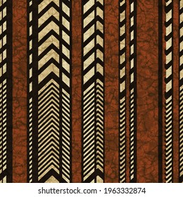 Batik Seamless Texture Ethnic Pattern Fabric Stock Illustration ...