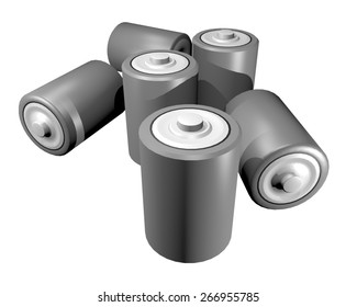 Battery Render Design Stock Illustration 266955785 | Shutterstock
