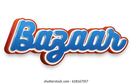 466 Bazaar font Stock Illustrations, Images & Vectors | Shutterstock