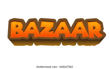 466 Bazaar font Stock Illustrations, Images & Vectors | Shutterstock