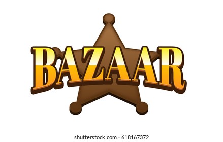 466 Bazaar font Stock Illustrations, Images & Vectors | Shutterstock