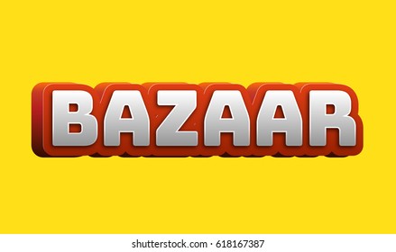 466 Bazaar font Stock Illustrations, Images & Vectors | Shutterstock