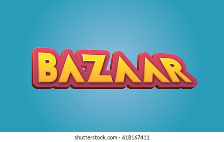 466 Bazaar font Stock Illustrations, Images & Vectors | Shutterstock