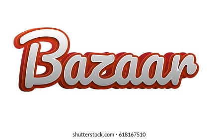 466 Bazaar font Stock Illustrations, Images & Vectors | Shutterstock