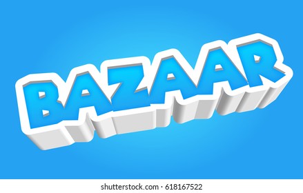 466 Bazaar font Stock Illustrations, Images & Vectors | Shutterstock