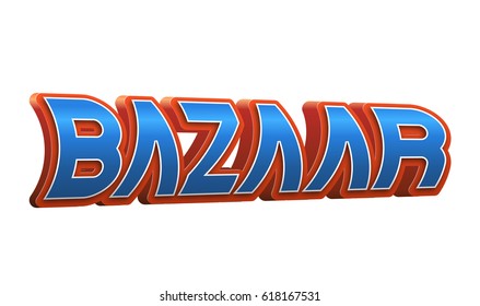 466 Bazaar font Stock Illustrations, Images & Vectors | Shutterstock
