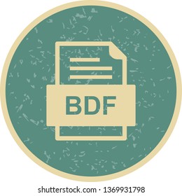 192 Bdf file format icon Images, Stock Photos & Vectors | Shutterstock