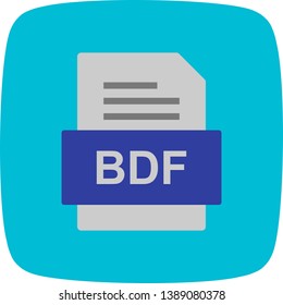 192 Bdf file format icon Images, Stock Photos & Vectors | Shutterstock