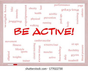 Be Active Word Cloud Concept On Stock Illustration 177022730 | Shutterstock