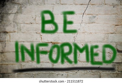 Be Informed Concept Stock Illustration 211511872 | Shutterstock