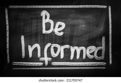 Be Informed Concept Stock Illustration 211705747 | Shutterstock