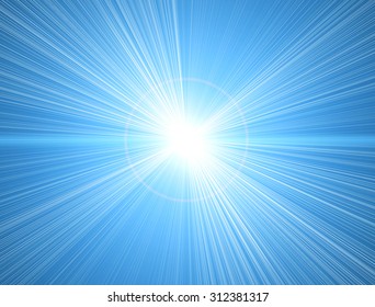Blue Radiance Background Vector Illustration Eps Stock Vector (Royalty ...