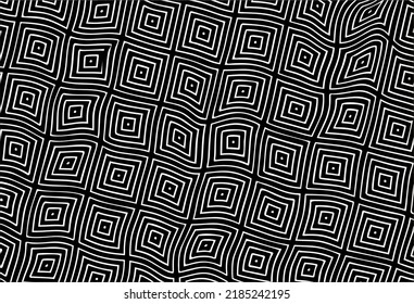 Beam Pattern Contour Wavy Stock Illustration 2185242195 | Shutterstock