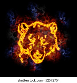 10,614 Bear Fire Images, Stock Photos & Vectors | Shutterstock
