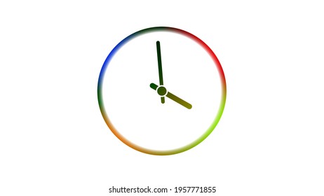940 2d flat clock Images, Stock Photos & Vectors | Shutterstock