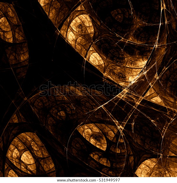 Beautiful Abstract Image Computer Generated Pattern Stock Illustration ...
