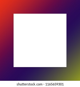 Beautiful Gradient Background Colored White Square Stock Illustration ...
