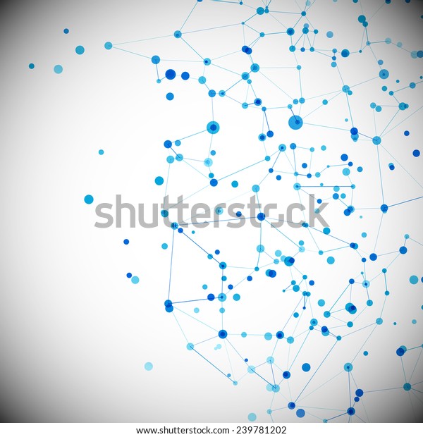 Beautiful Molecular Structure 스톡 일러스트 239781202 | Shutterstock